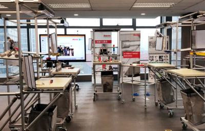 Lean line design training at the Global Advanced Manufacturing ...