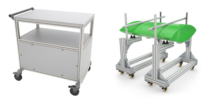 Aluminum profile types: an overview of the differences | item America ...